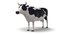 Cow modeled 3D - TurboSquid 1330783