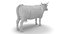 Cow modeled 3D - TurboSquid 1330783