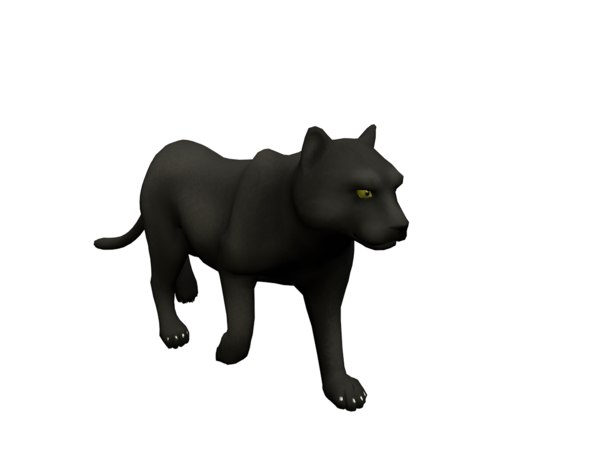 3D Panther Models | TurboSquid