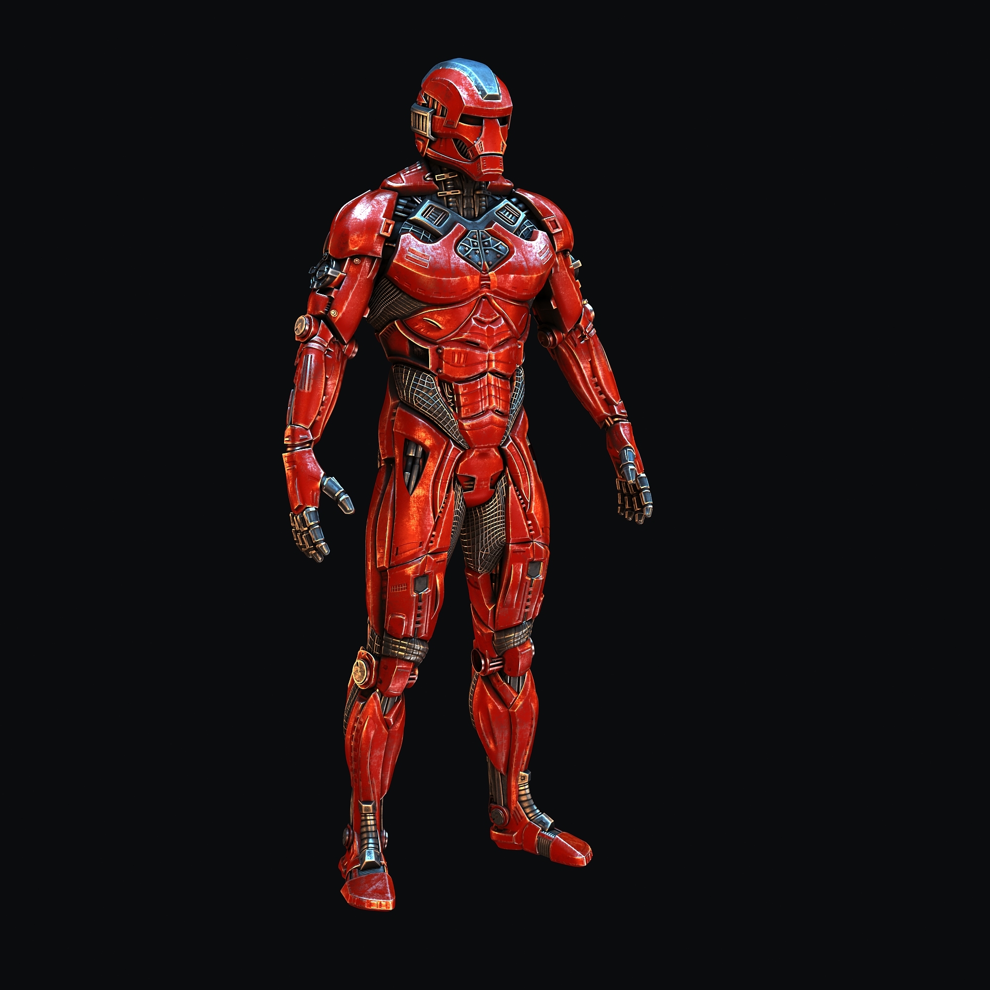 3D model super hero airon - TurboSquid 1330832