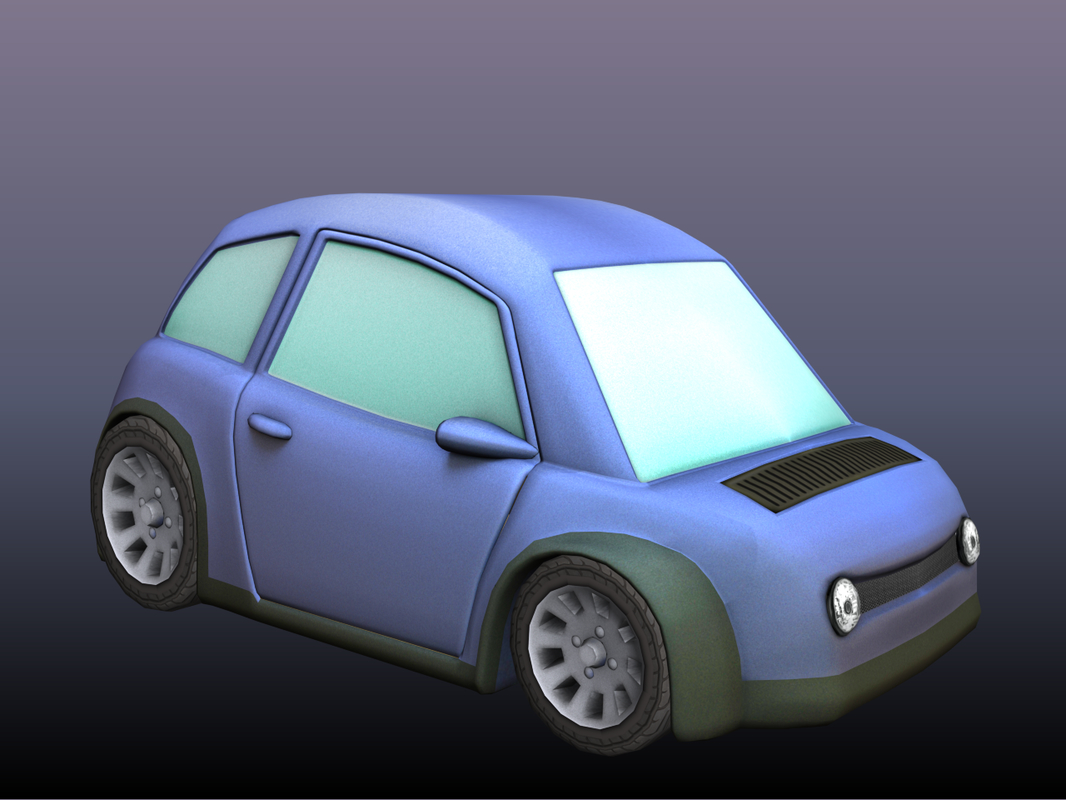 Free simple car model - TurboSquid 1330846