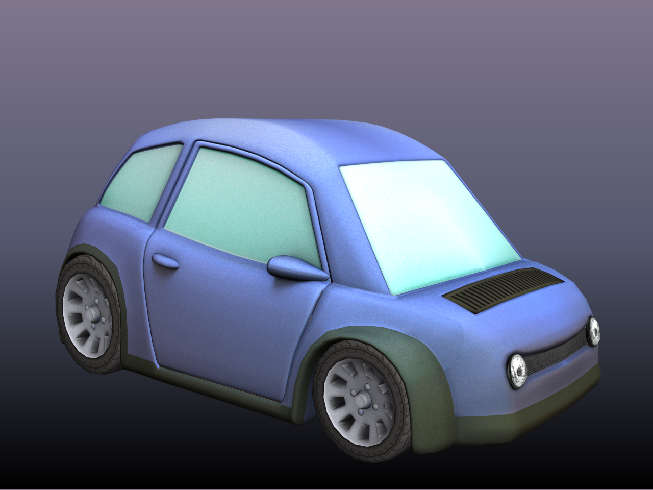Free simple car model - TurboSquid 1330846