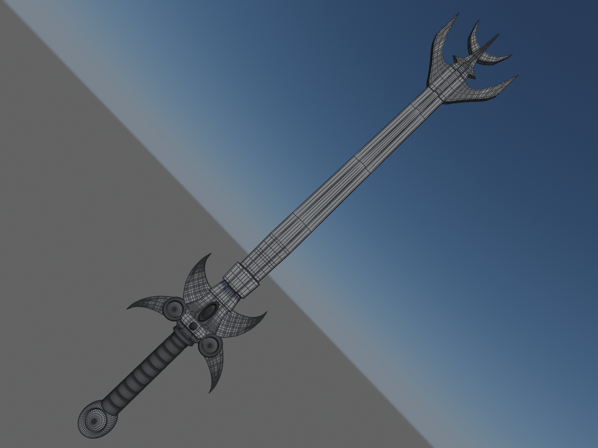 3D voltron sword - TurboSquid 1330861
