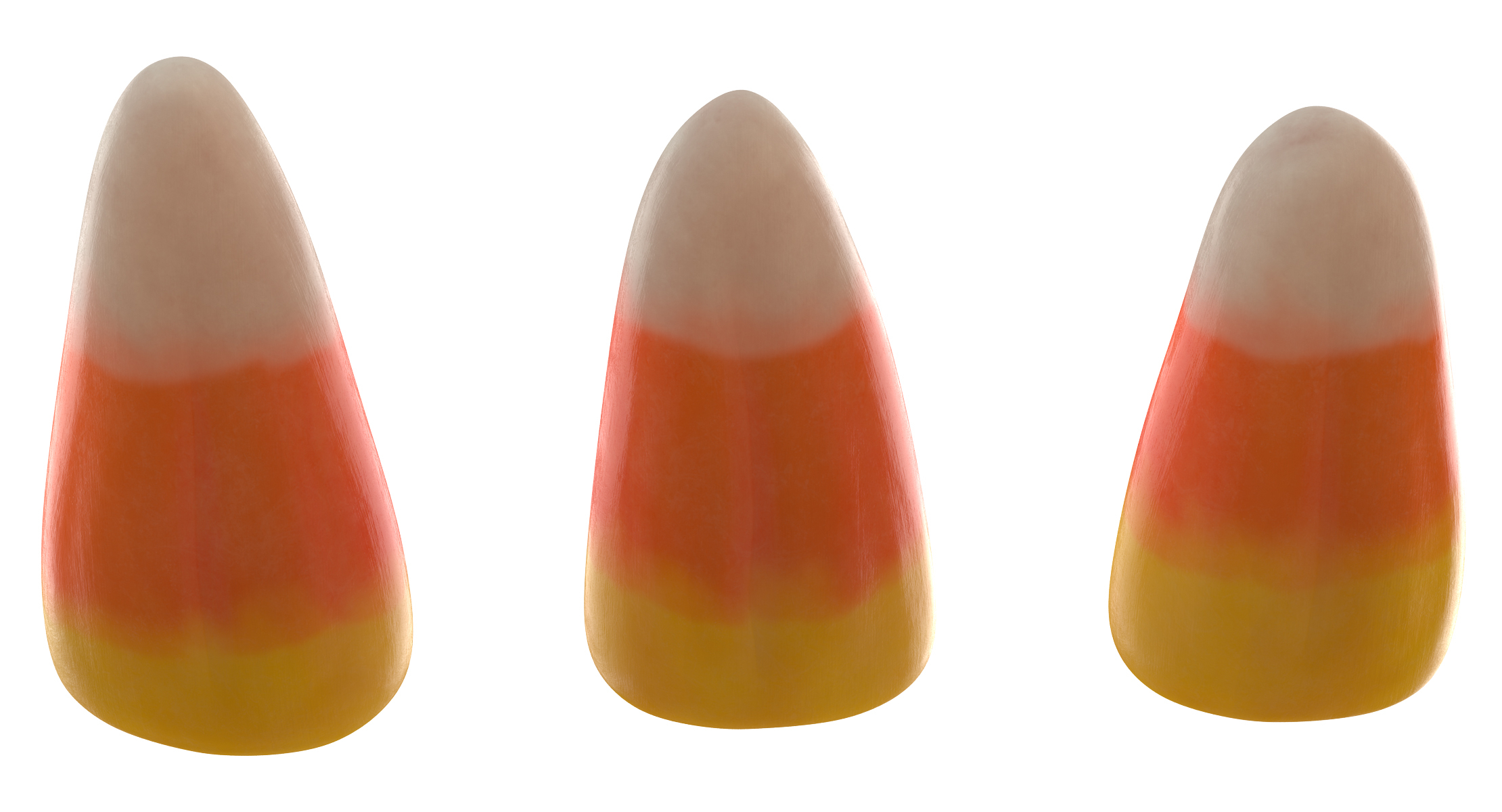 Candy corn 3D - TurboSquid 1330929