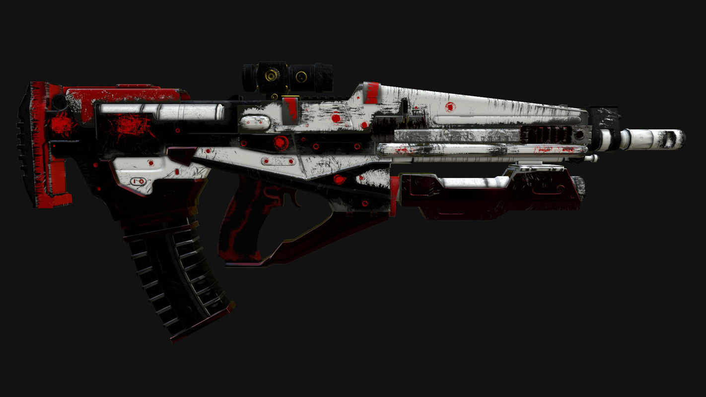 3D destiny rifle model - TurboSquid 1331127
