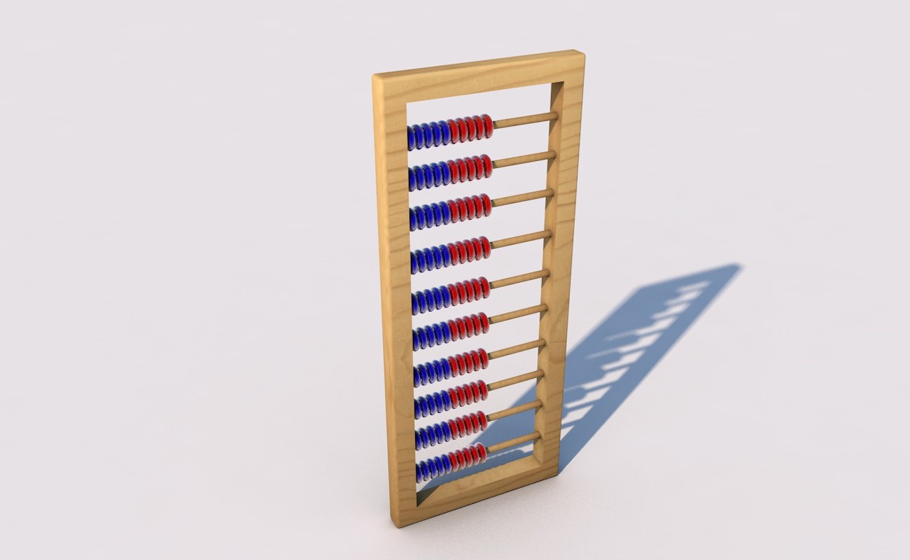 Ábaco Modelo 3D - TurboSquid 1331147