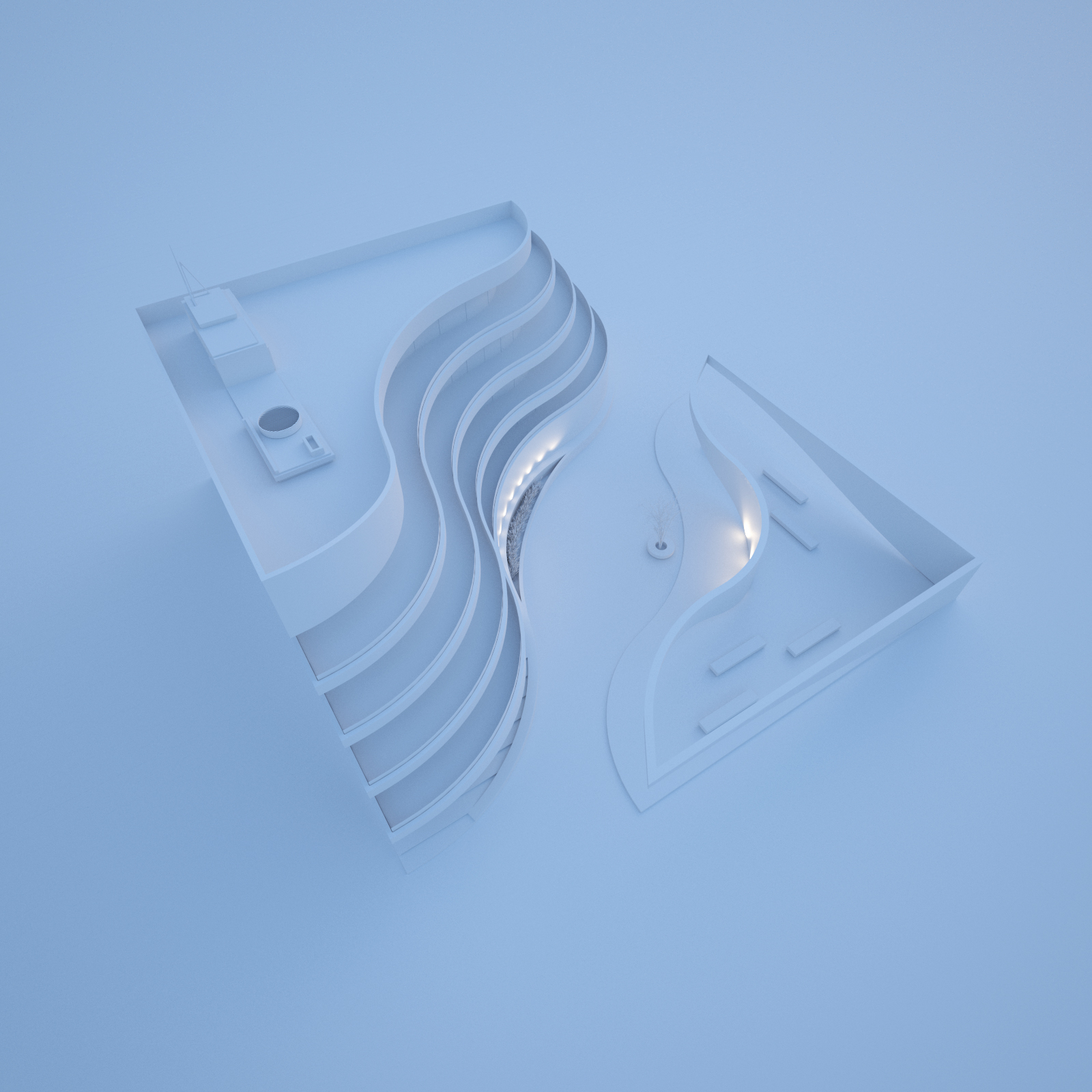 Building concept model - TurboSquid 1331182