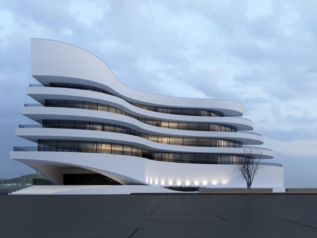 Building concept model - TurboSquid 1331182