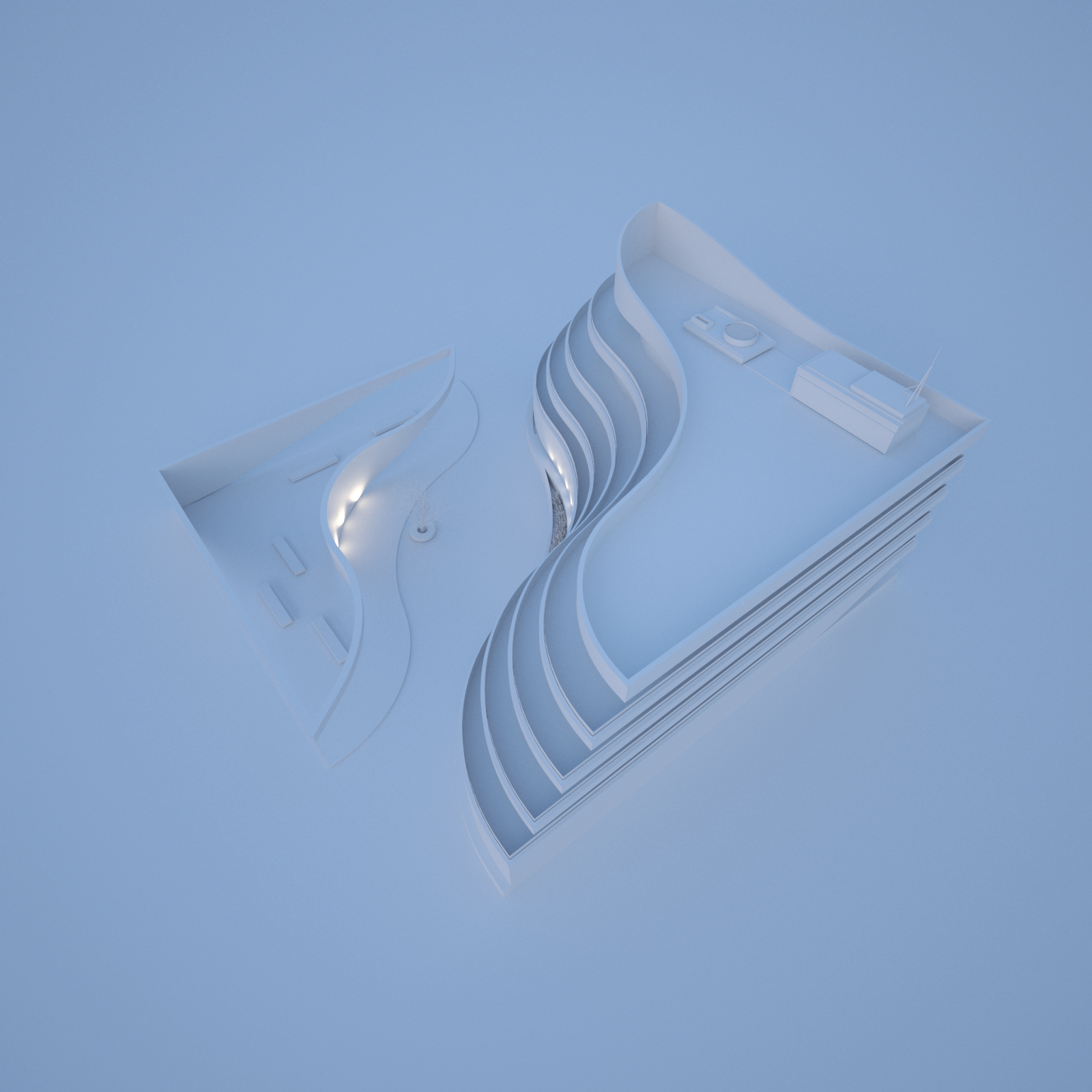 Building concept model - TurboSquid 1331182