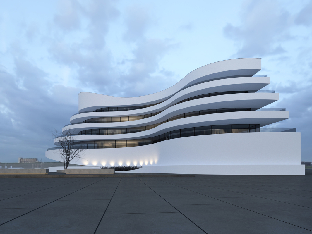 Building concept model - TurboSquid 1331182