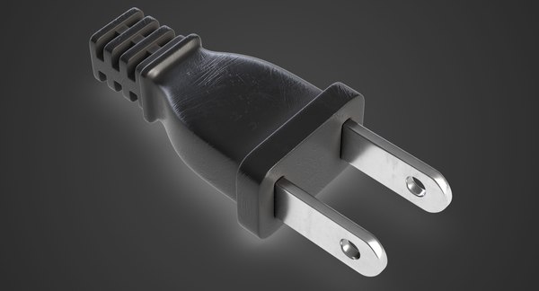 Power plug 3D model - TurboSquid 1331210