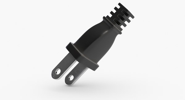 Power plug 3D model - TurboSquid 1331210