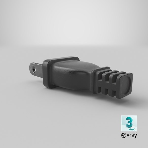 Power plug 3D model - TurboSquid 1331210