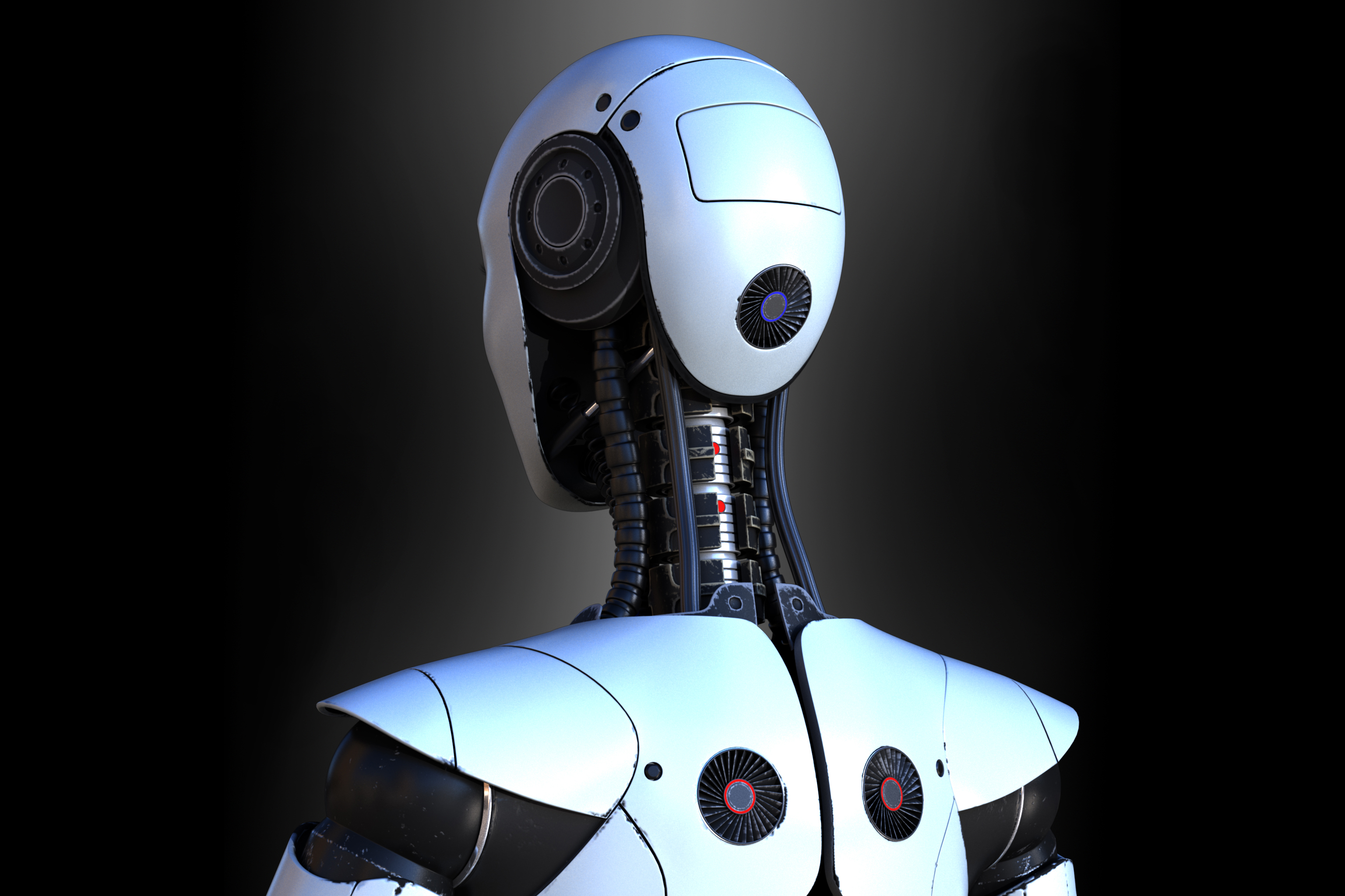 3D female robot model - TurboSquid 1331220