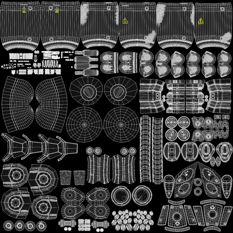 3D female robot model - TurboSquid 1331220