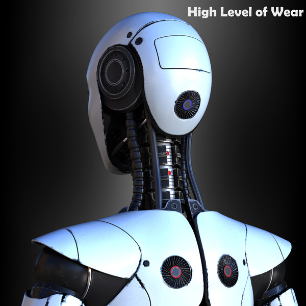 3D female robot model - TurboSquid 1331220