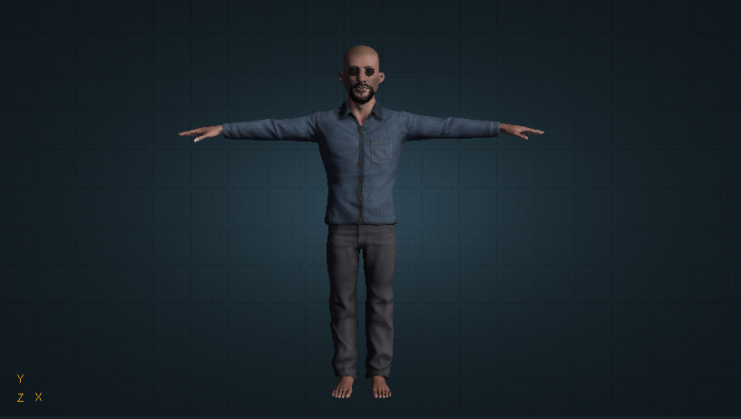 Realistic old man 3D model - TurboSquid 1331246