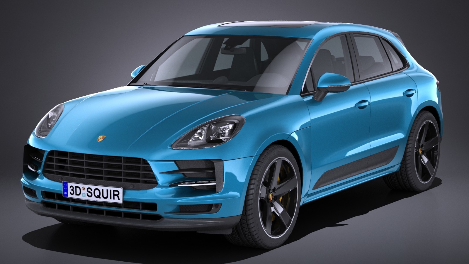 Porsche macan 2019 3D model - TurboSquid 1331270