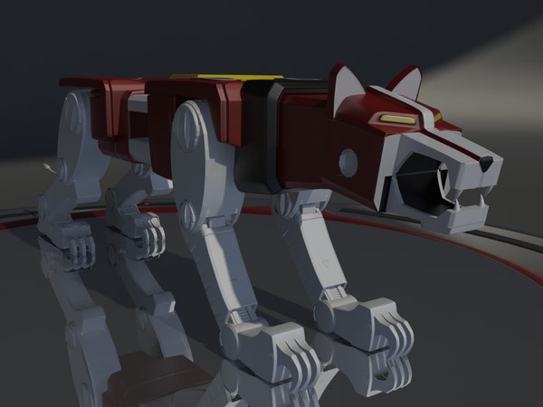 Red lion voltron model - TurboSquid 1331588