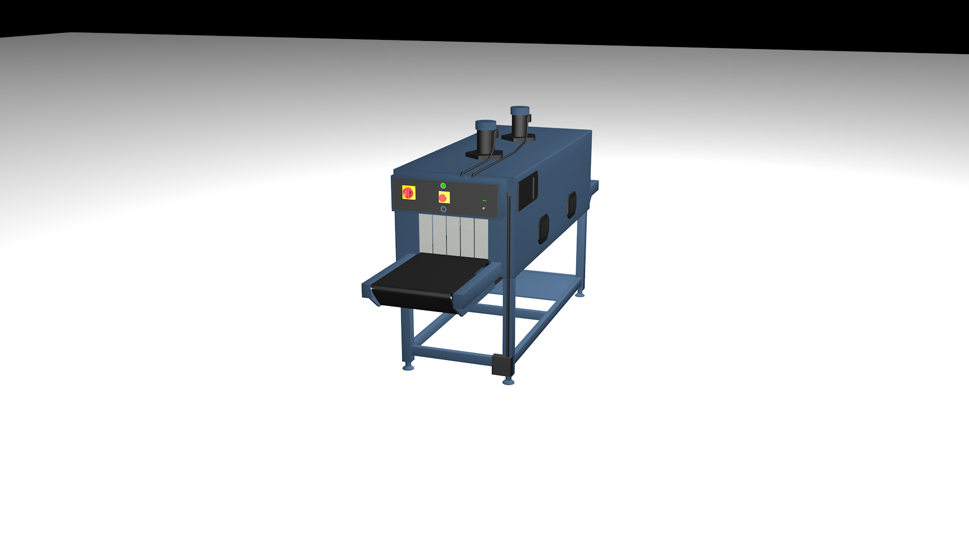 3D heat tunnel - TurboSquid 1331605