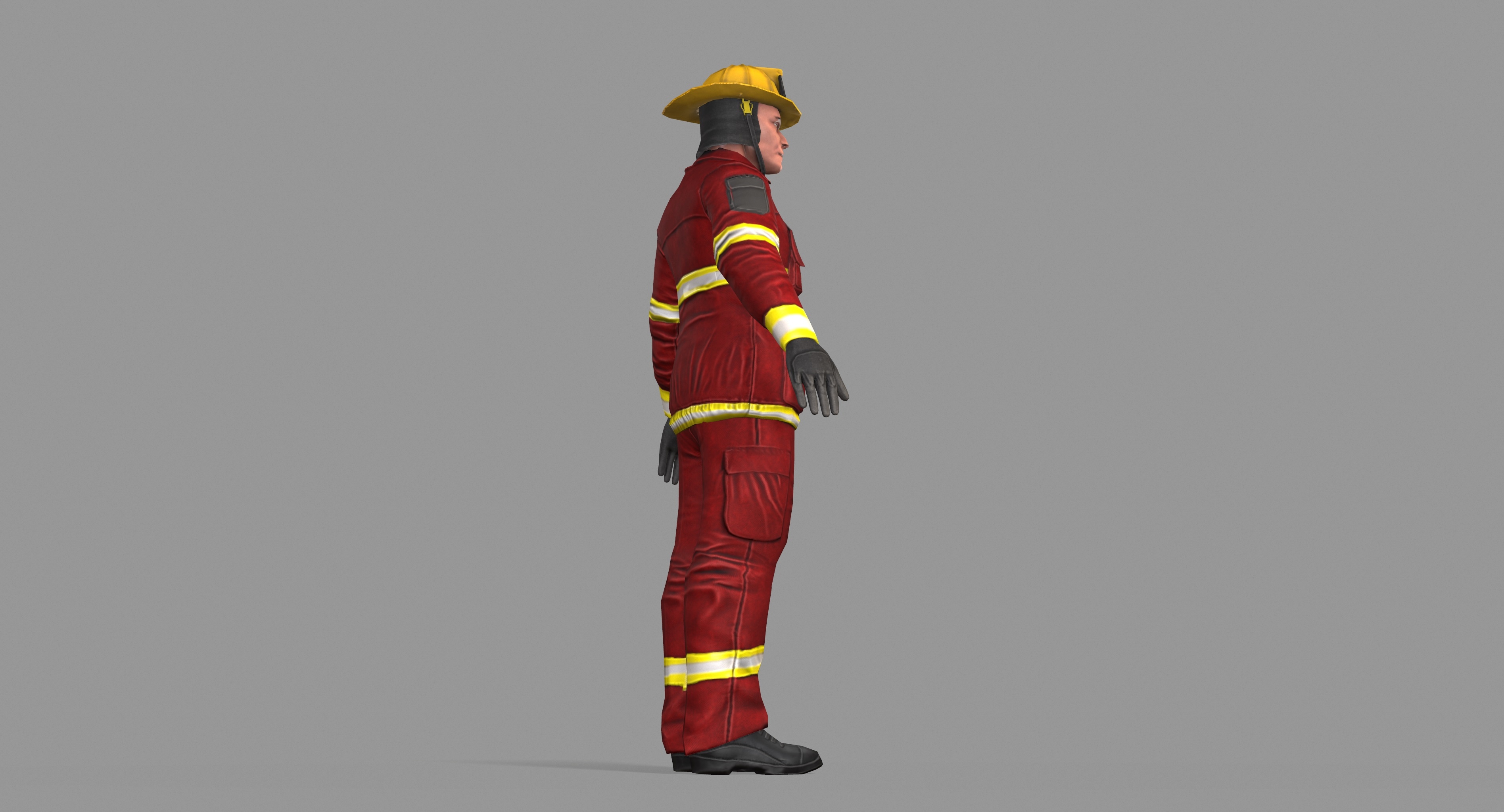 3D model fireman - TurboSquid 1331821