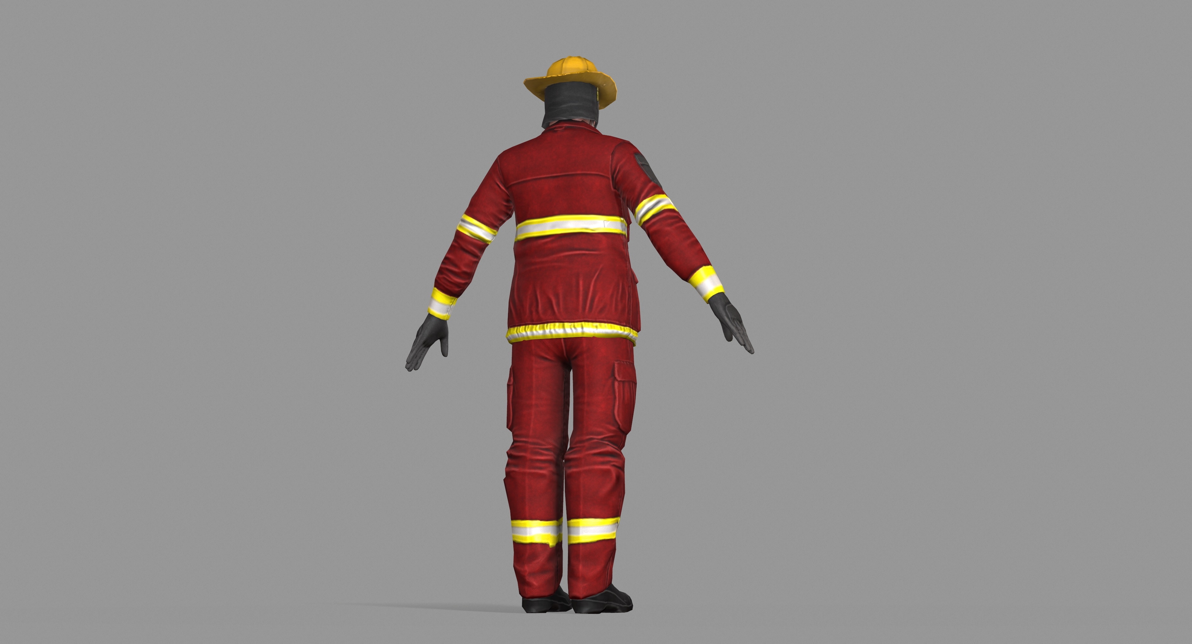 3D model fireman - TurboSquid 1331821