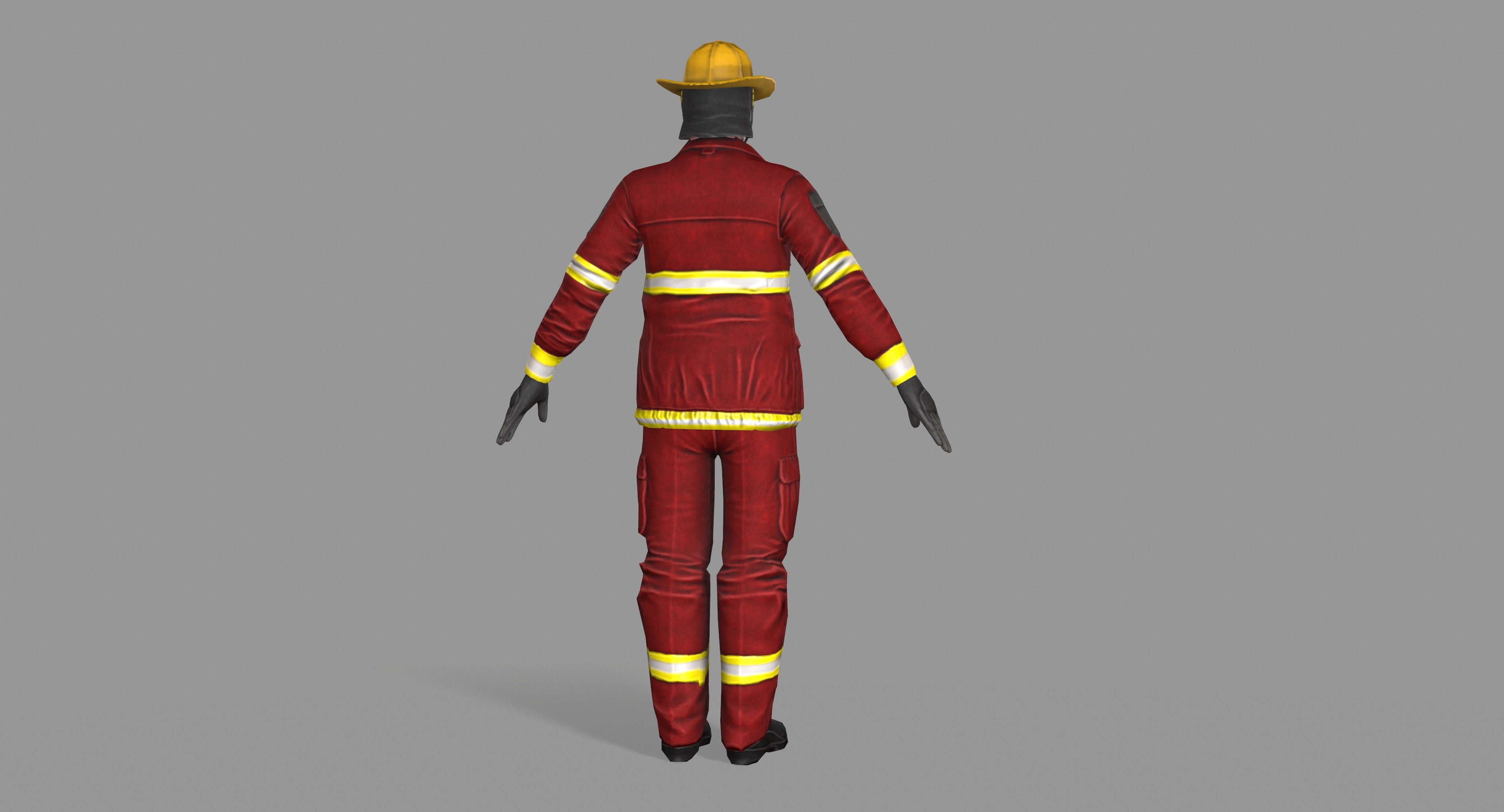 3D model fireman - TurboSquid 1331821