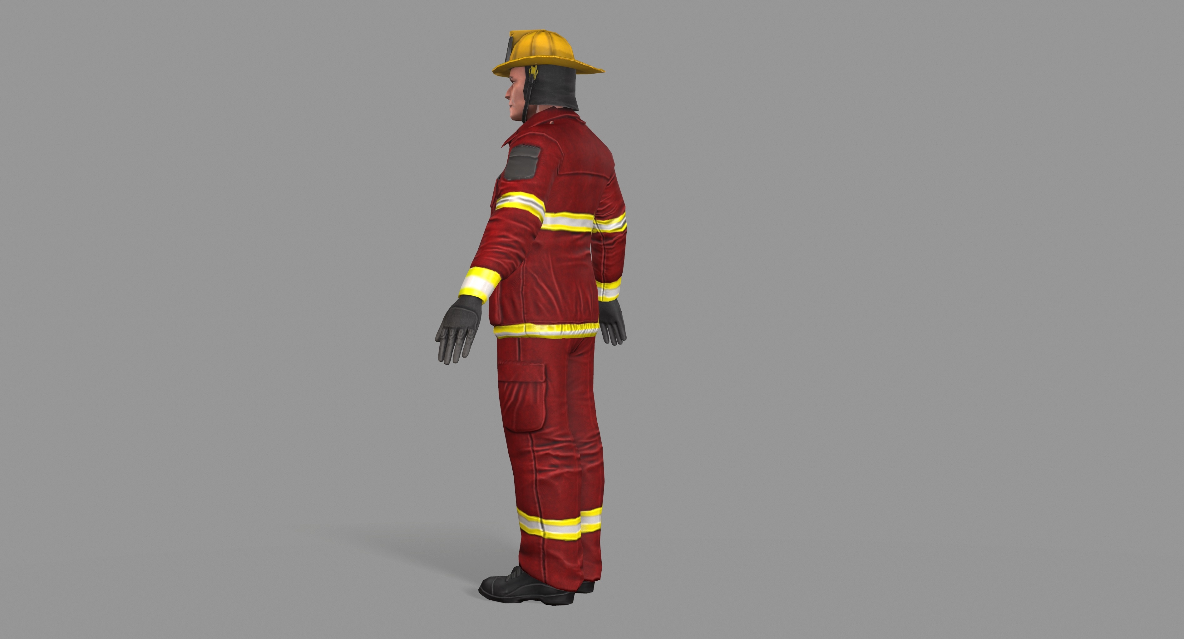 3D model fireman - TurboSquid 1331821