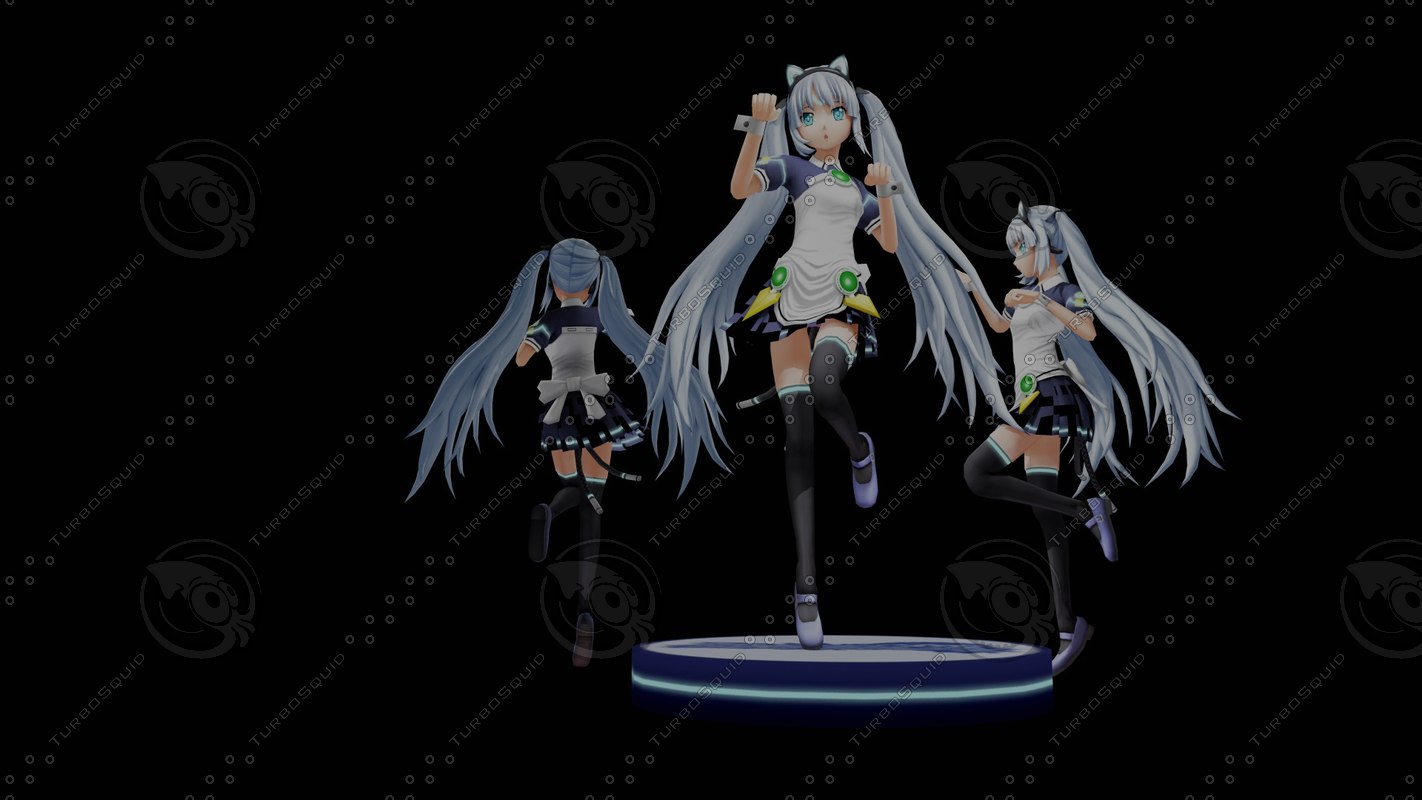 Miku 3D model - TurboSquid 1331908