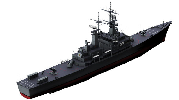 3D uss texas cgn-39 cruiser model - TurboSquid 1331960