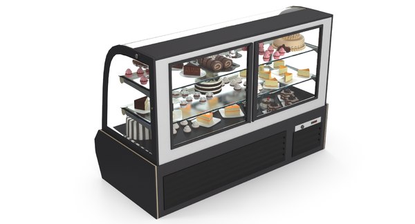 3D showcase cake model - TurboSquid 1332027