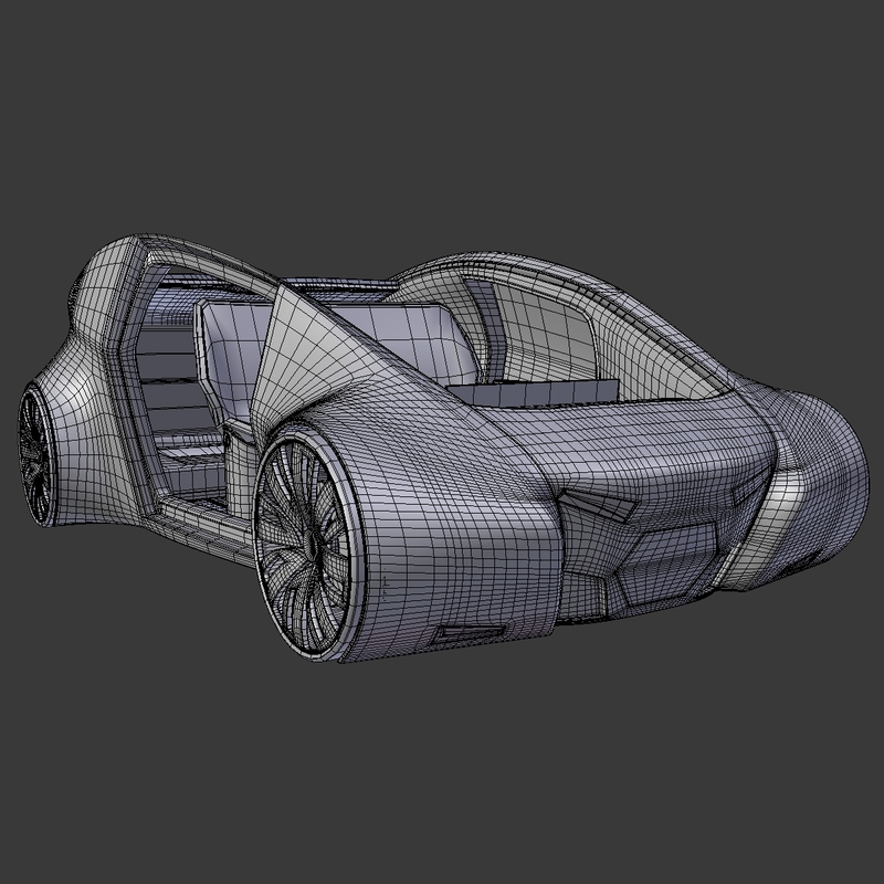 Autonomous car 3D - TurboSquid 1332229