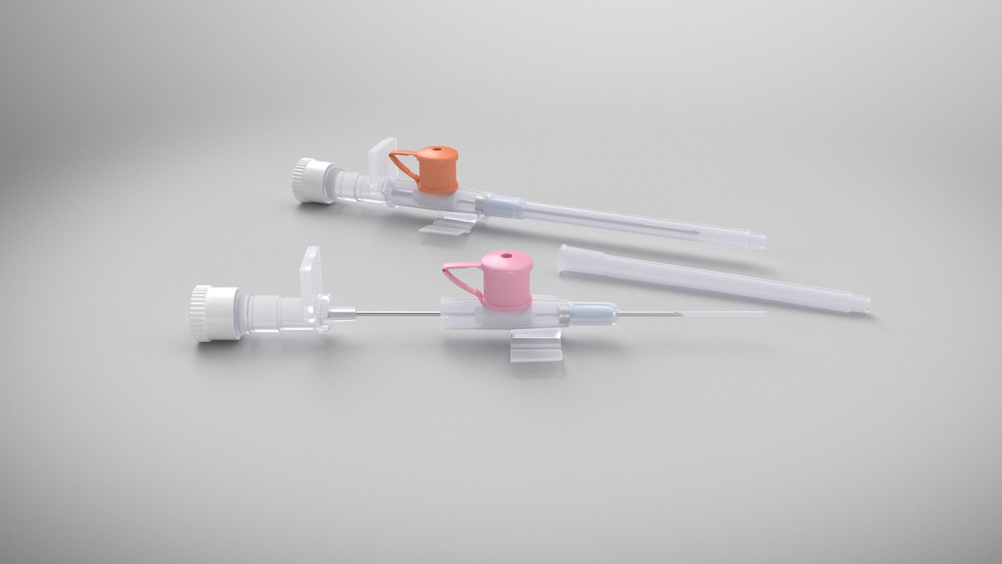 Peripheral venous catheter 3D model - TurboSquid 1332541