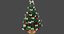 Set christmas trees beautiful 3D model - TurboSquid 1351041