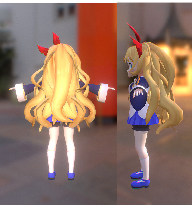 Character smartphone lolicon 3D - TurboSquid 1332673