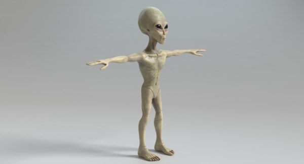 3D rigged alien animation - TurboSquid 1332682