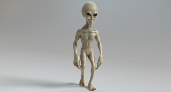 3D rigged alien animation - TurboSquid 1332682
