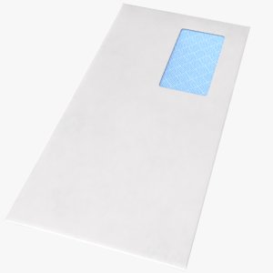 Real envelope 3D - TurboSquid 1332916