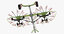 3D twin rotor hay rake model - TurboSquid 1332861