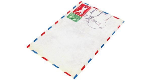 Real envelope 3D - TurboSquid 1332916