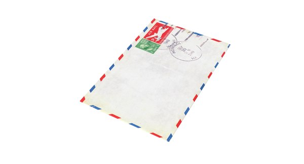 Real envelope 3D - TurboSquid 1332916