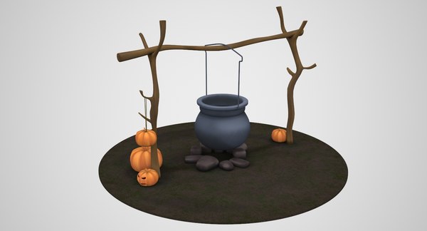 Halloween decoration 3D model - TurboSquid 1332978