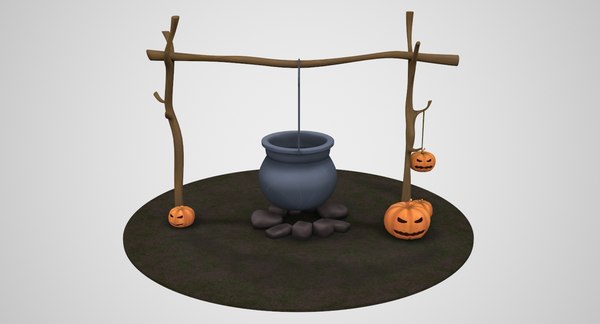 Halloween decoration 3D model - TurboSquid 1332978