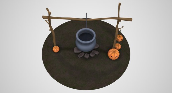 Halloween decoration 3D model - TurboSquid 1332978