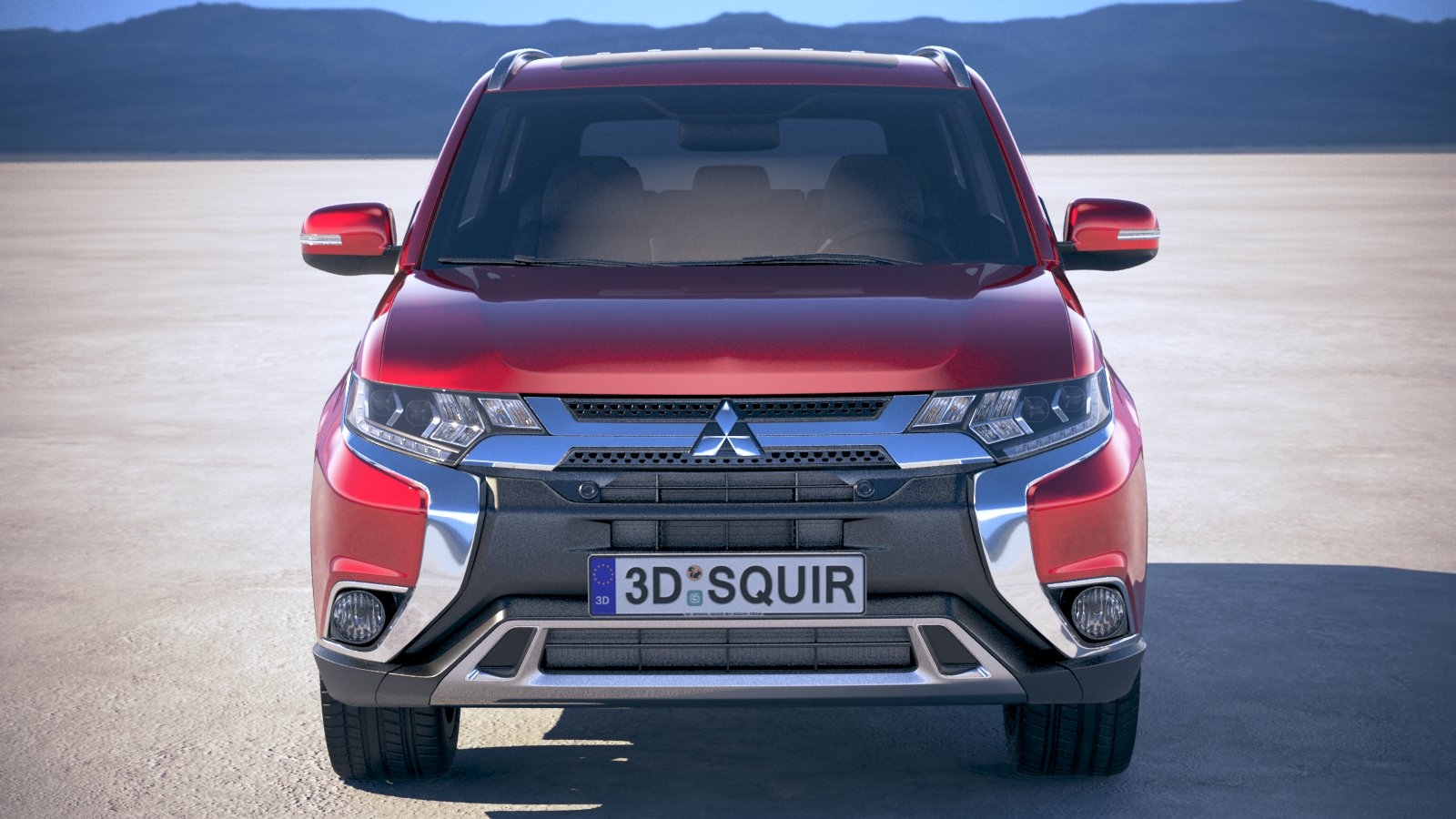 3D mitsubishi outlander 2019 model - TurboSquid 1333116