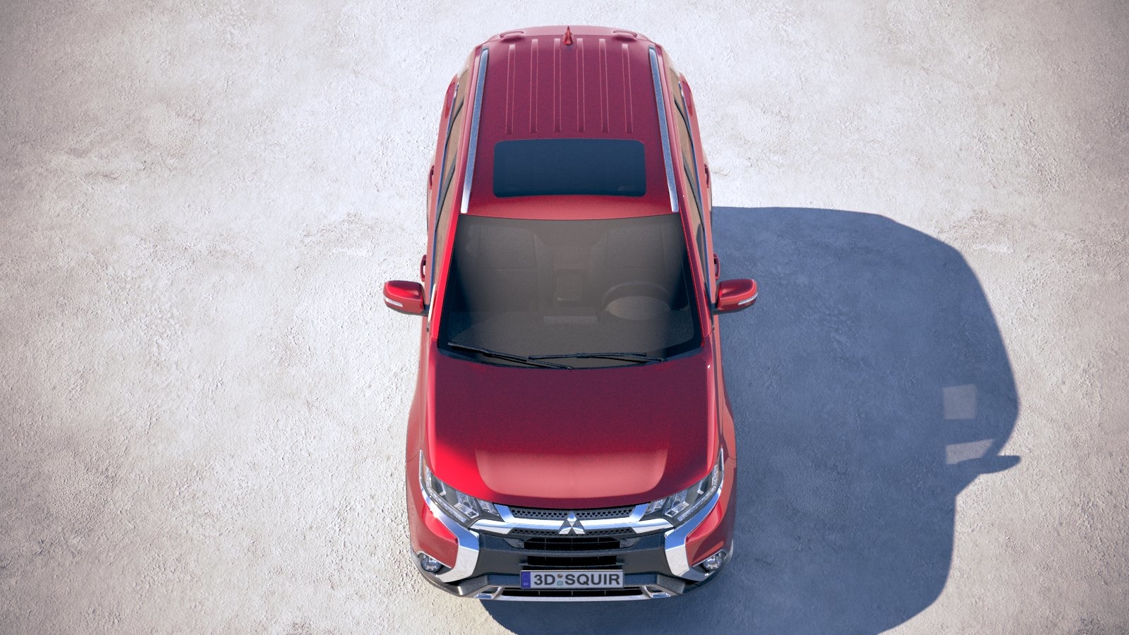 3D mitsubishi outlander 2019 model - TurboSquid 1333116