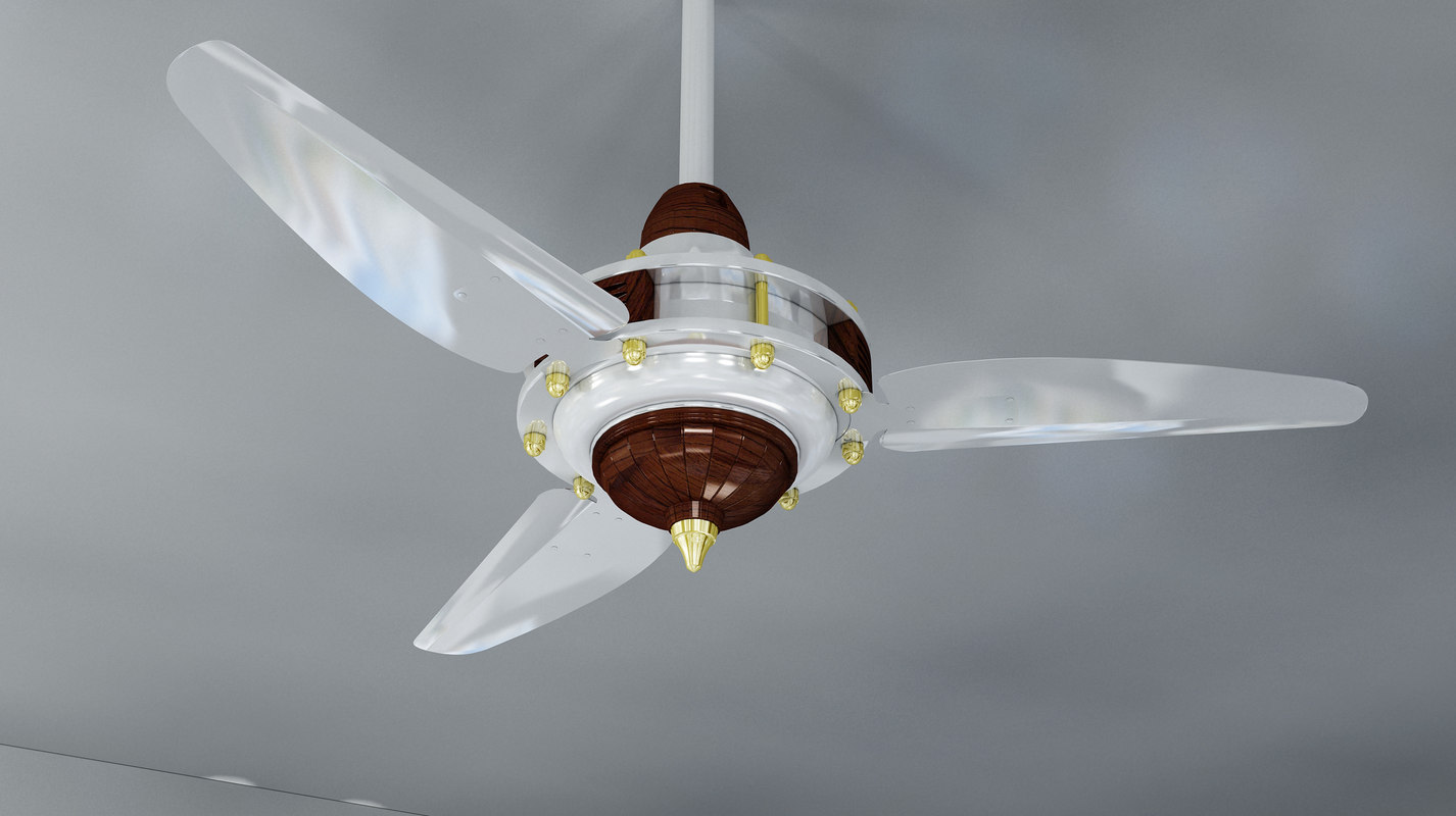 3D celling fan - TurboSquid 1333149