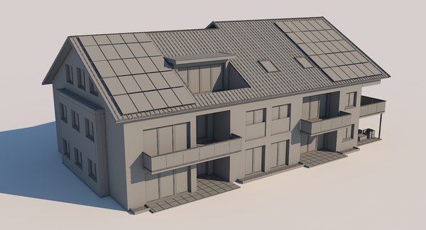 Apartment buildings 3D - TurboSquid 1333298