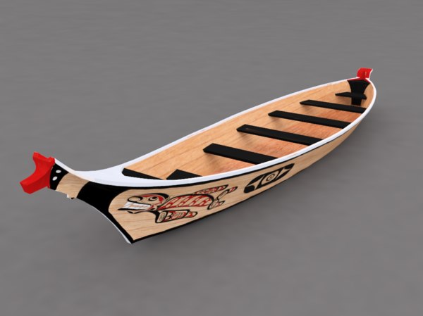Canoe 3D Models for Download | TurboSquid
