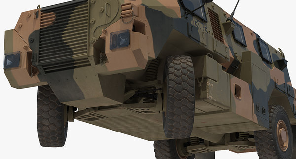 3D 4x4 bushmaster mr6 camo - TurboSquid 1333635